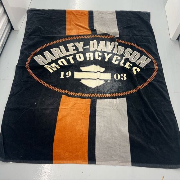 Harley-Davidson | Other | Vintage Harley Davidsontowel | Poshmark